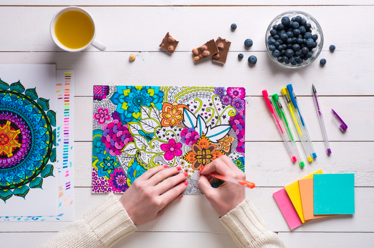 coloring books for colored pencils